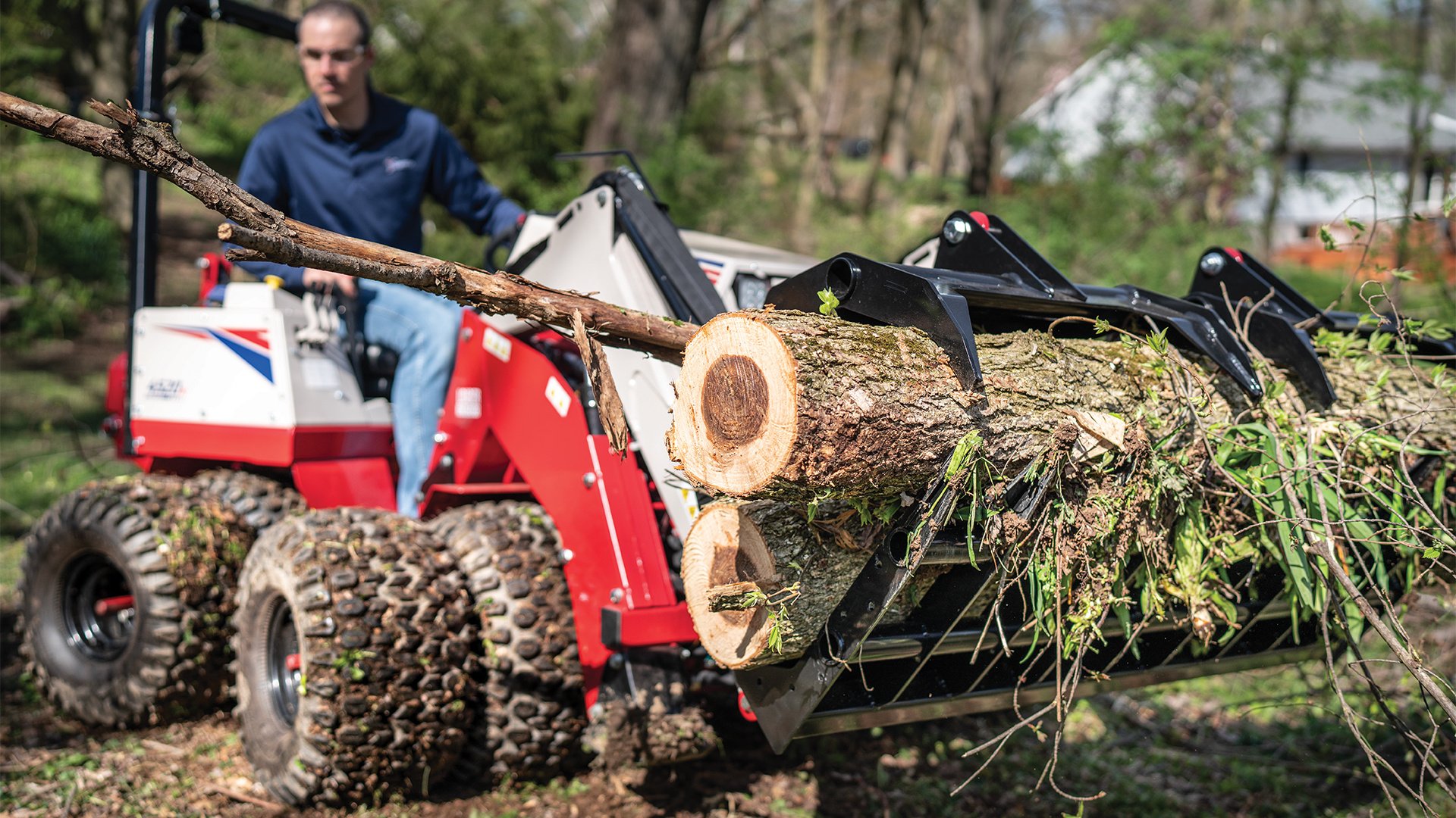 Tree and Log Removal with Ventrac: The Smart Choice for Property ...