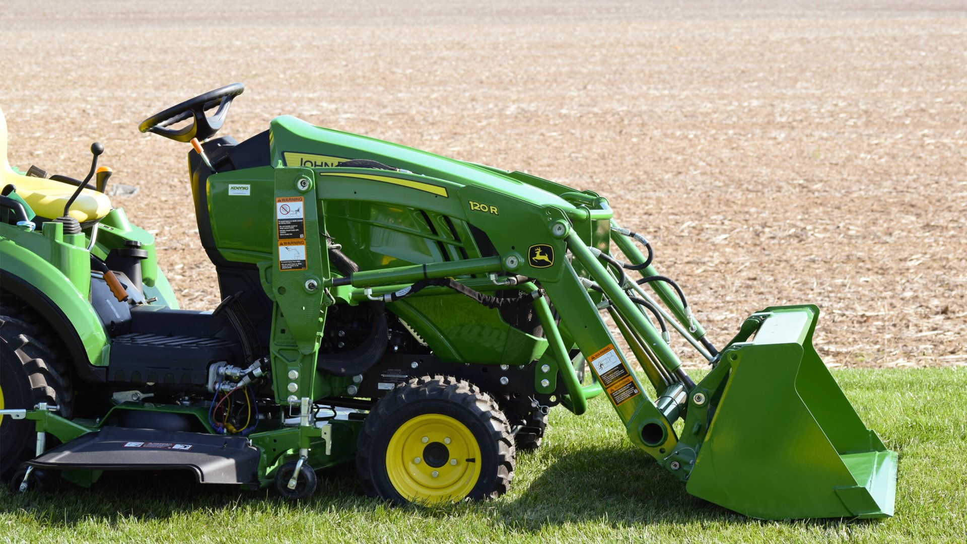 The John Deere 120R Loader for Enhancing Your Compact Tractor’s ...