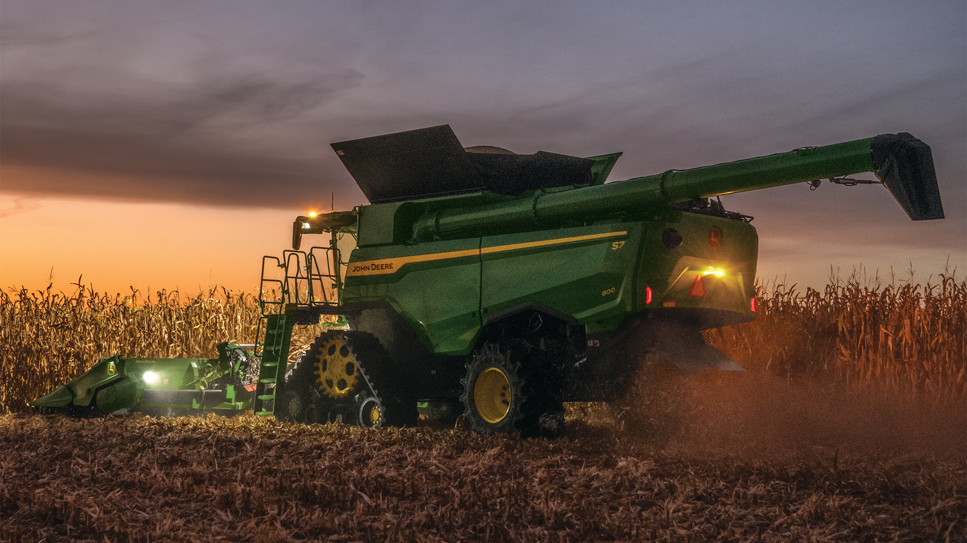The Future of Harvesting: The Model Year 2025 John Deere S7 Combine