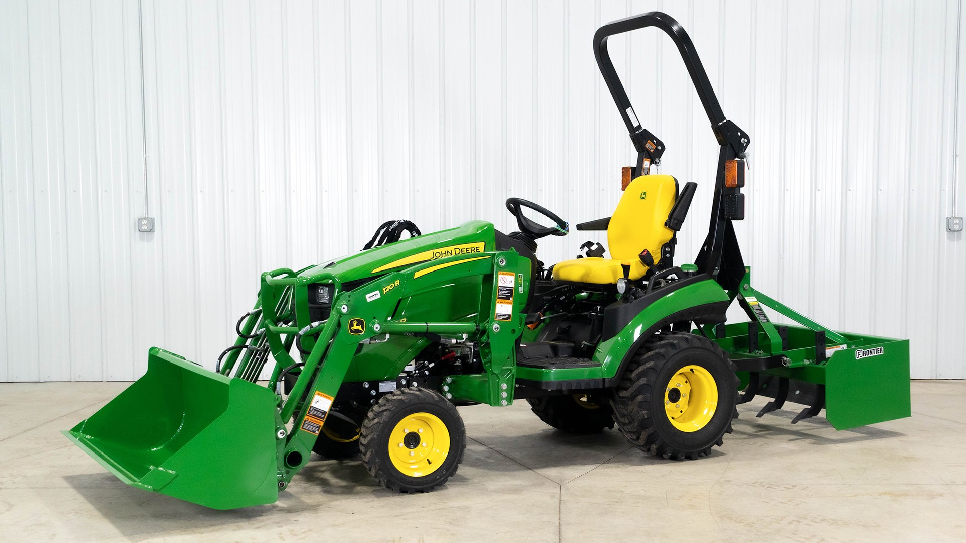 Stop Fighting Your Driveway & Try the 1025R Warrior Compact Tractor Package