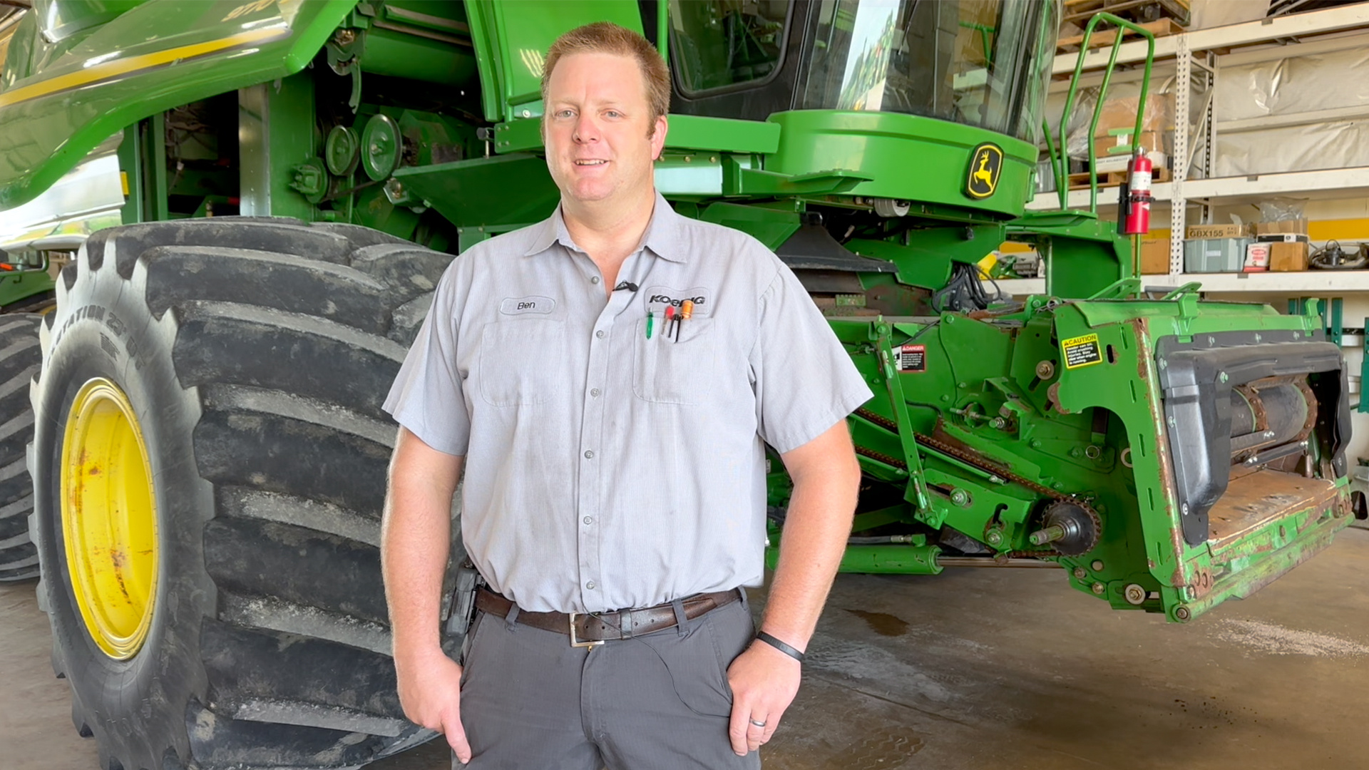 Ben Brown Nominated for 2024 John Deere Technician of the Year