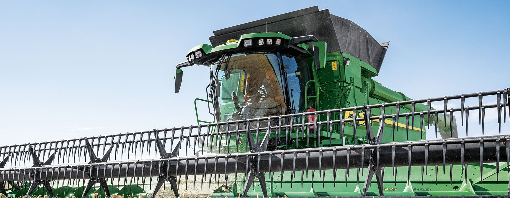 Ride Along with Monte Heppard in his S760 Combine from Koenig Equipment